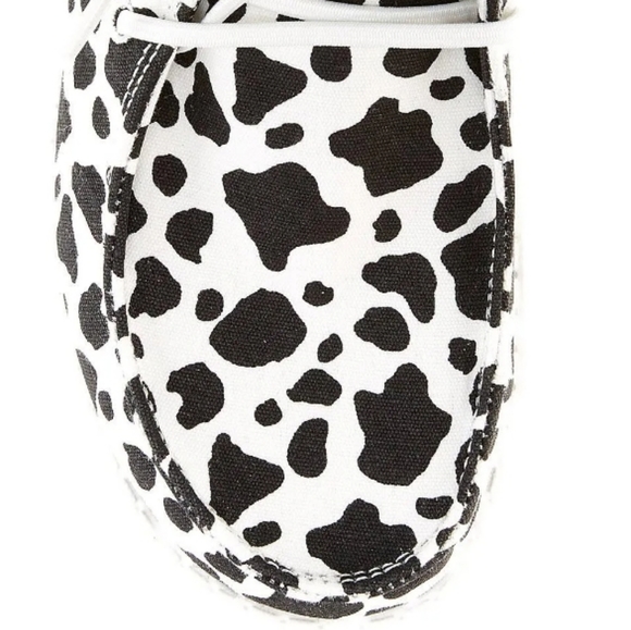 Hey Dude | Shoes | Hey Dude Wendy Cow Print | Poshmark